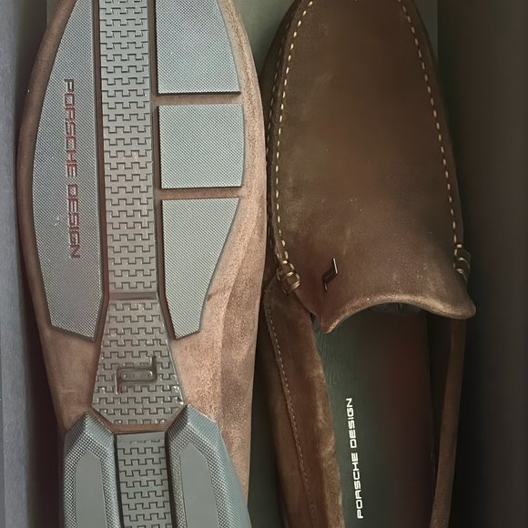 Porsche Design | Shoes | Porsche Driver Velours Moccasin Shoes | Poshmark